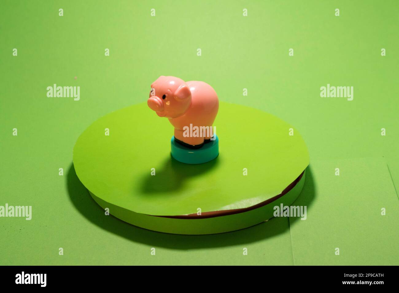 Green screen pig hi-res stock photography and images - Alamy