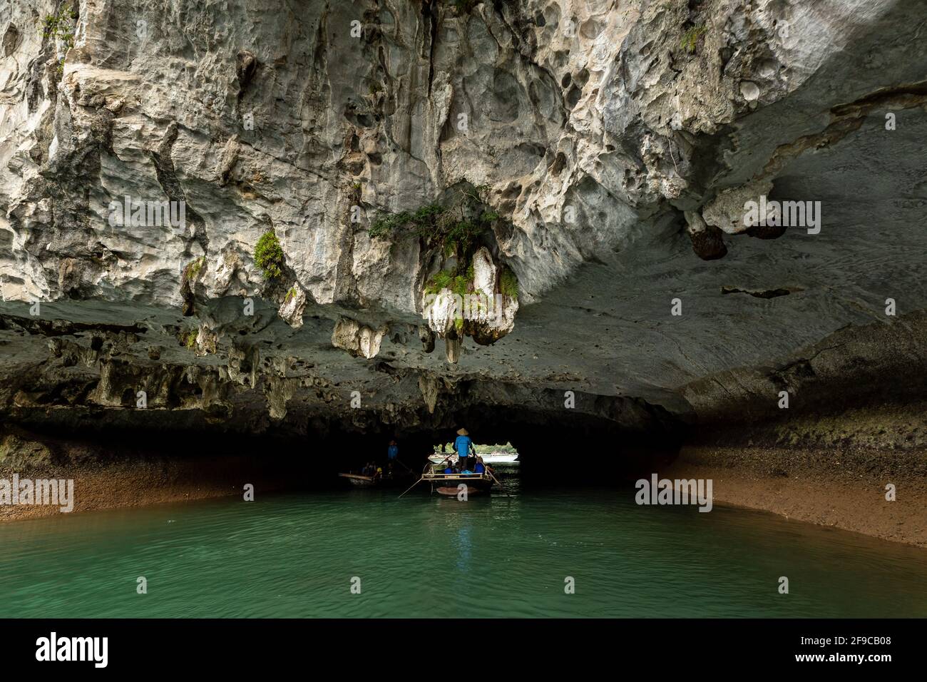 The Luon Cave of the Ha Long Bay in Vietnam Stock Photo - Alamy