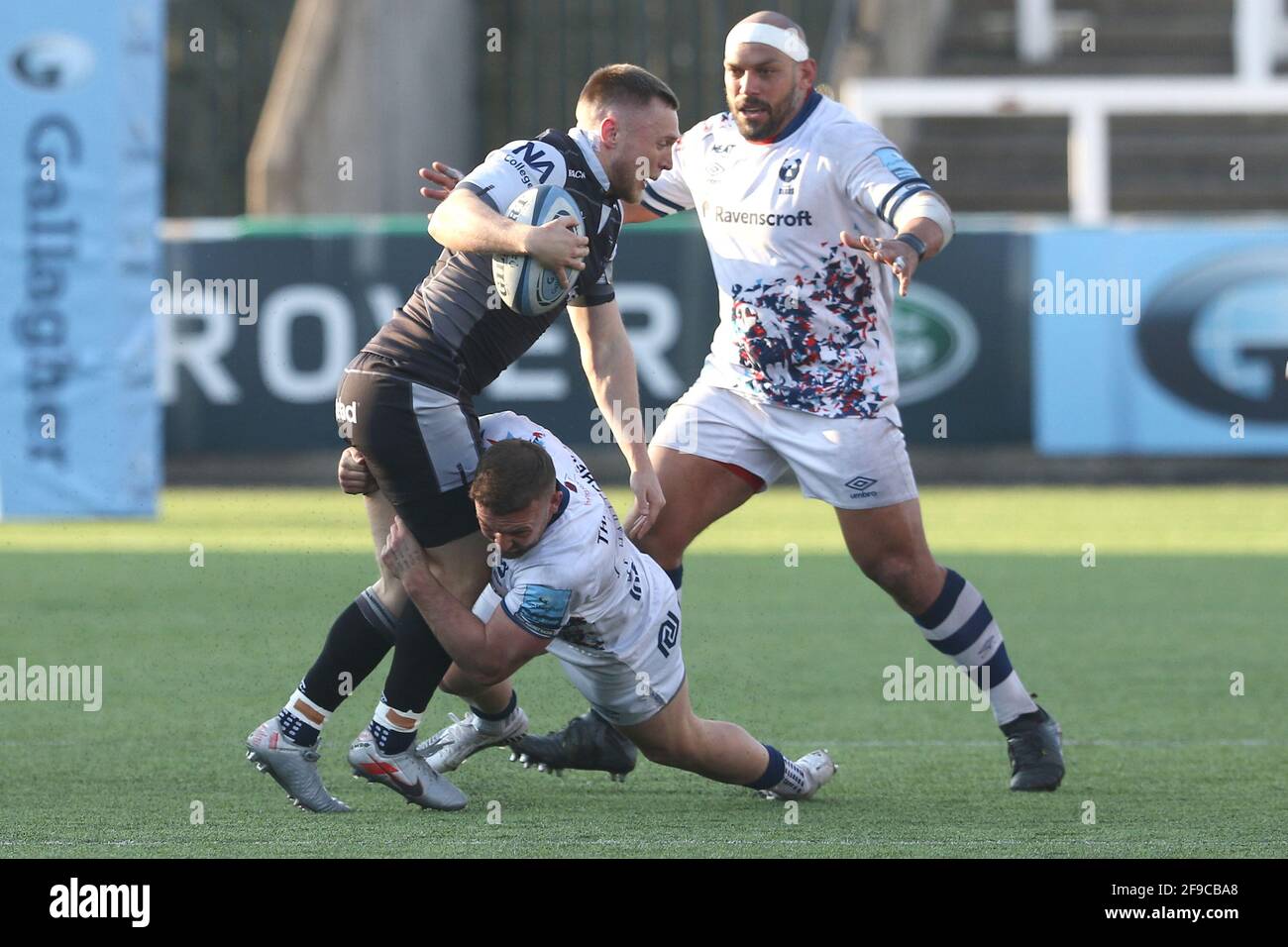 NEWCASTLE UPON TYNE, UK. APRIL 17TH Brett Connon of Newcastle Falcons ...
