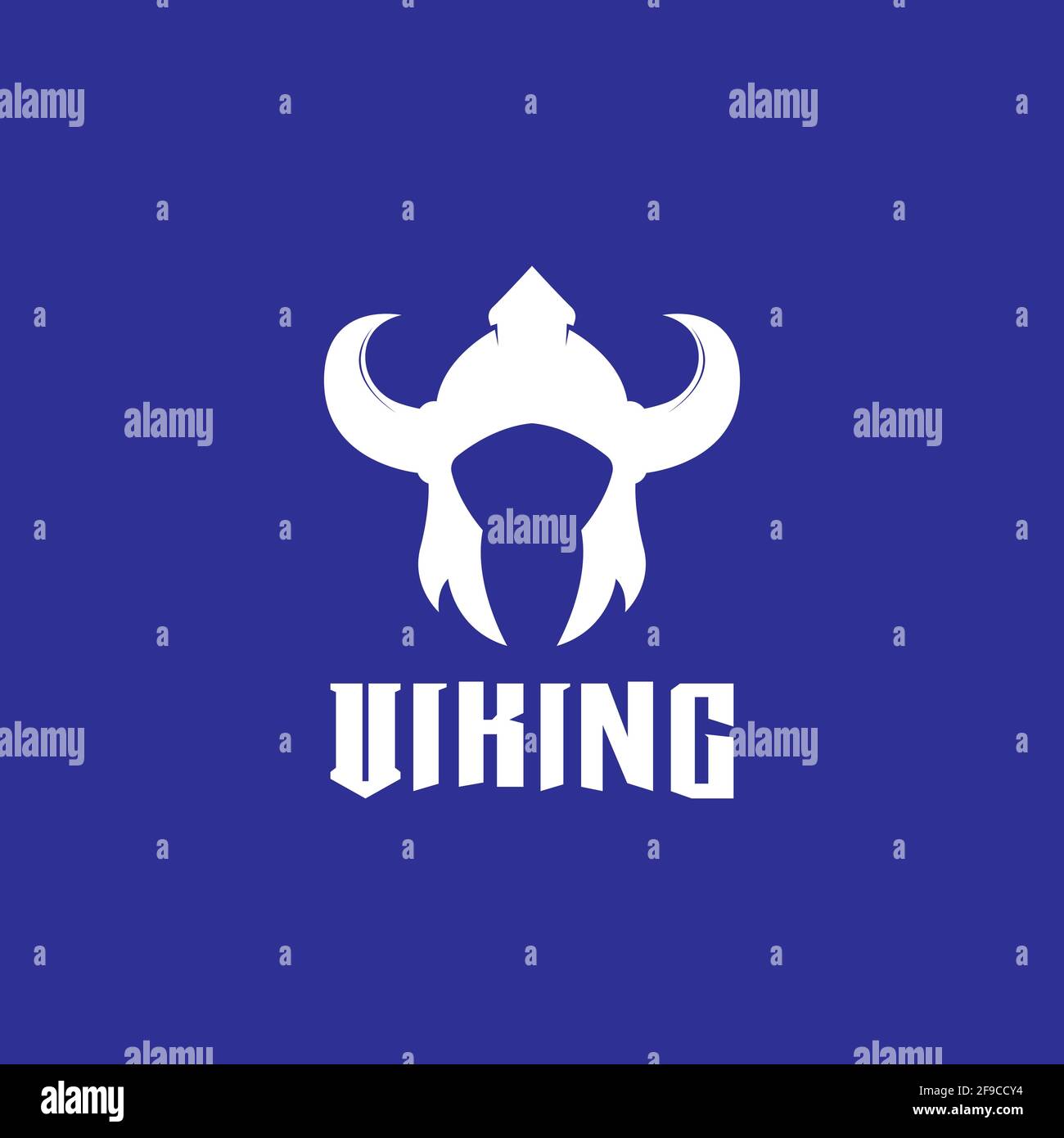 Viking helmet logo design vector template Stock Vector Image & Art - Alamy