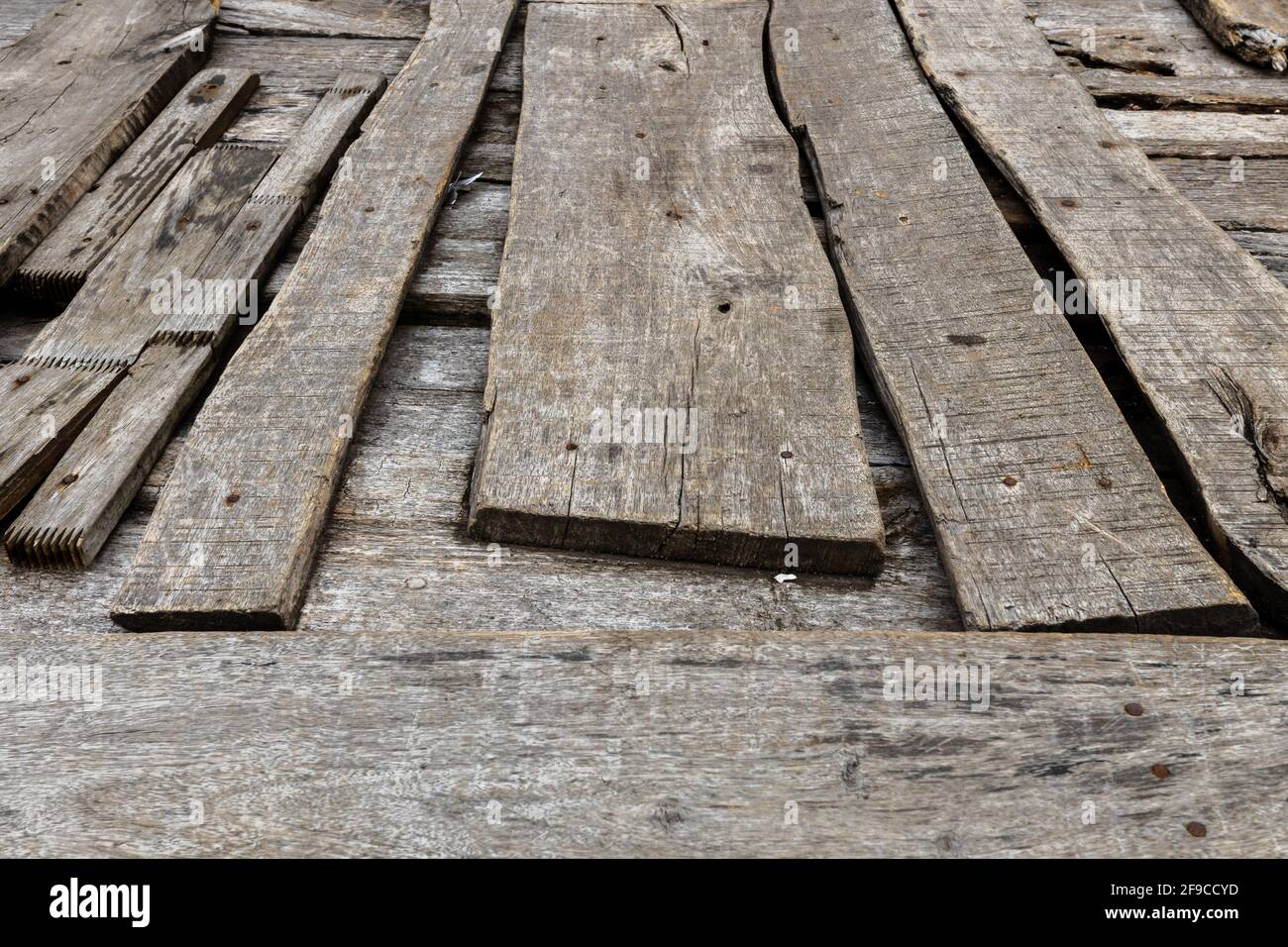 Old weathered wooden plank as background Stock Photo - Alamy