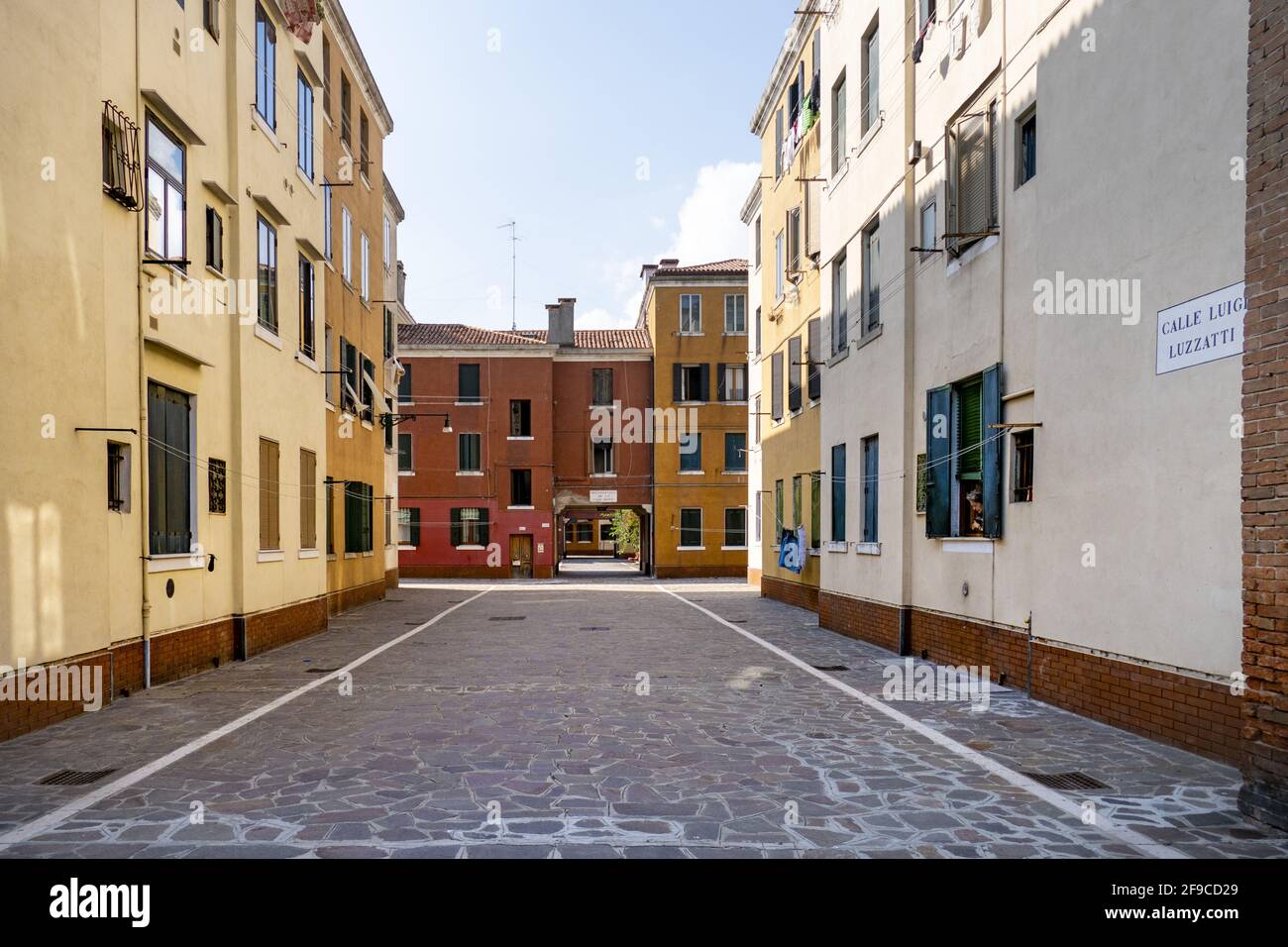 Walkway between two buildings in hi-res stock photography and images ...
