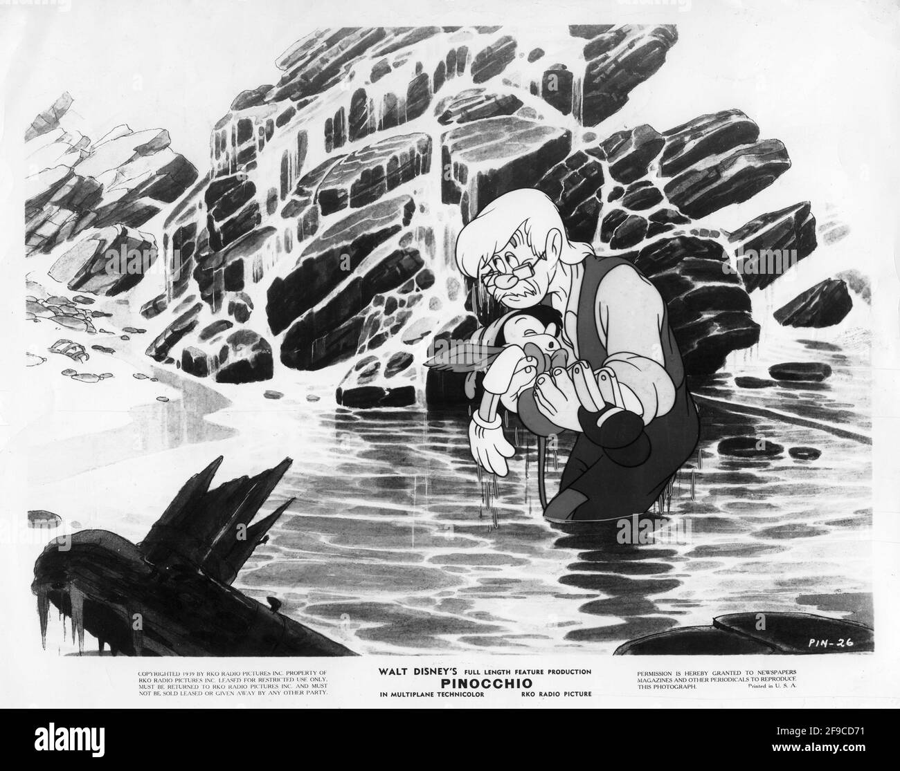 WALT DISNEY'S PINOCCHIO 1940 directors Norman Ferguson T.Hee Wilfred ...