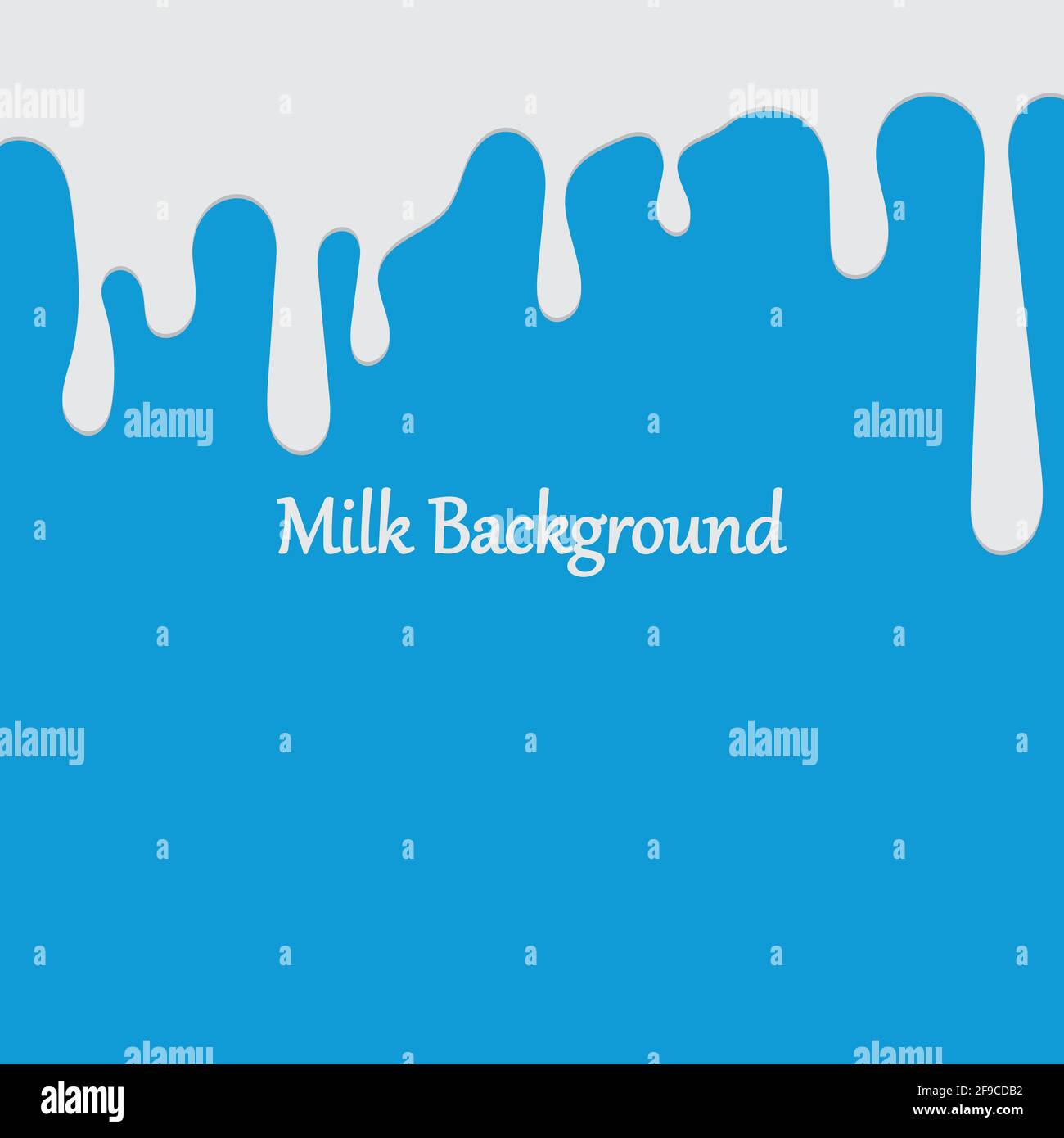 Milk White Liquid Dripping Blue Background Illustrations & Vectors ...