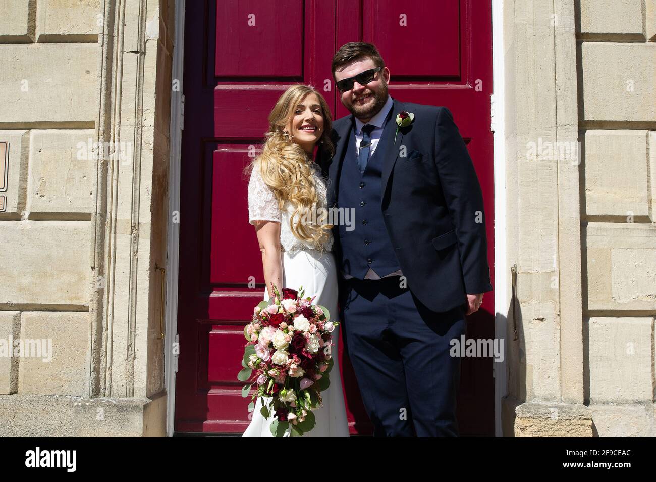 Windsor, Berkshire, UK. 17th April, 2021. Matthew and Sarah Anderson ...