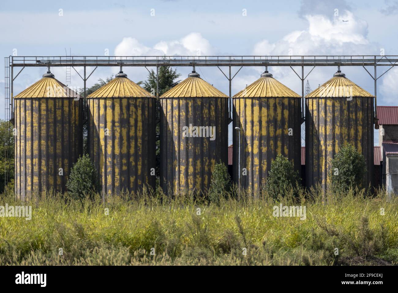 Large aluminum containers hi-res stock photography and images - Alamy