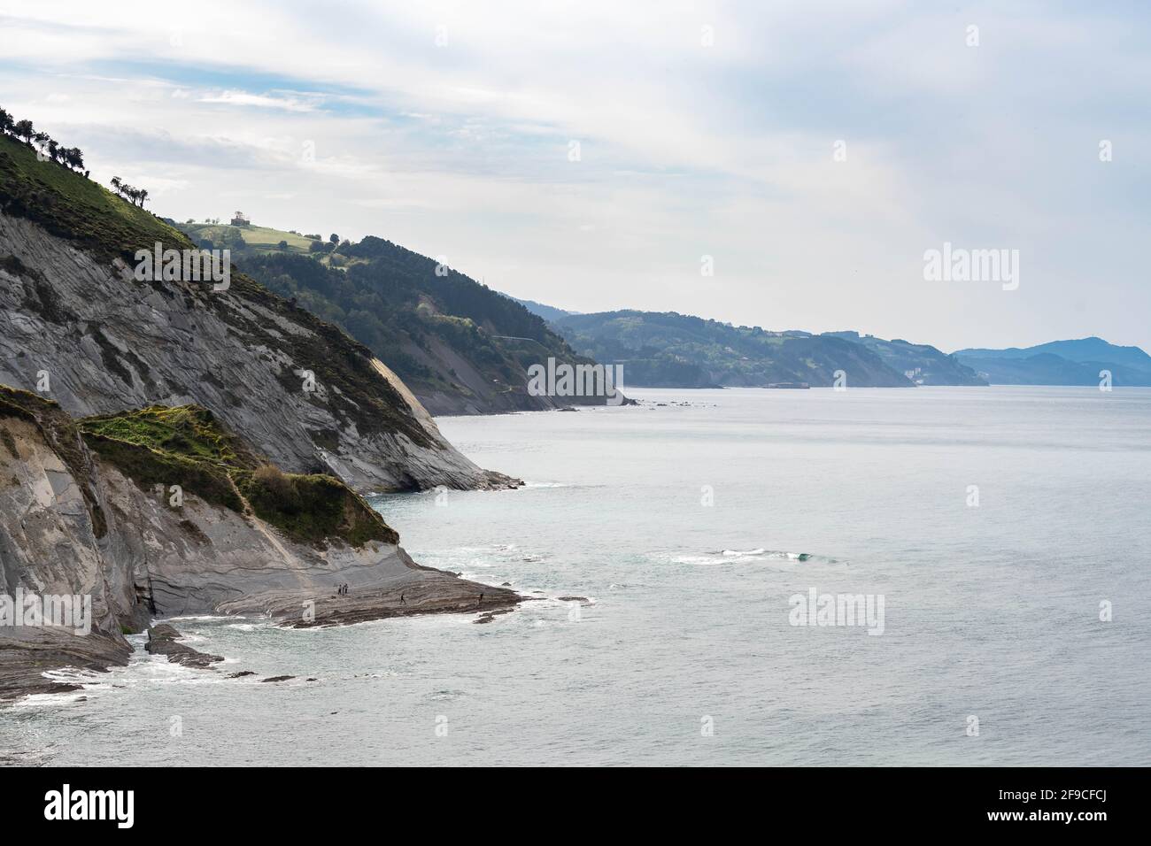 Infinite sequence of ocean cliffs Stock Photo - Alamy