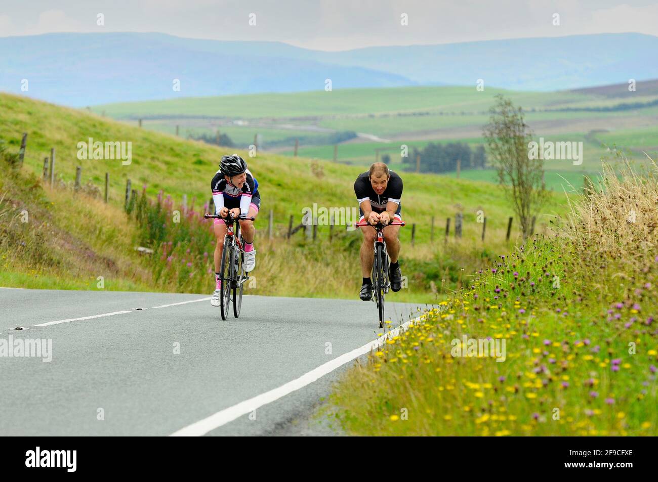 Cartoon illustration man enjoying technology hi-res stock photography ...