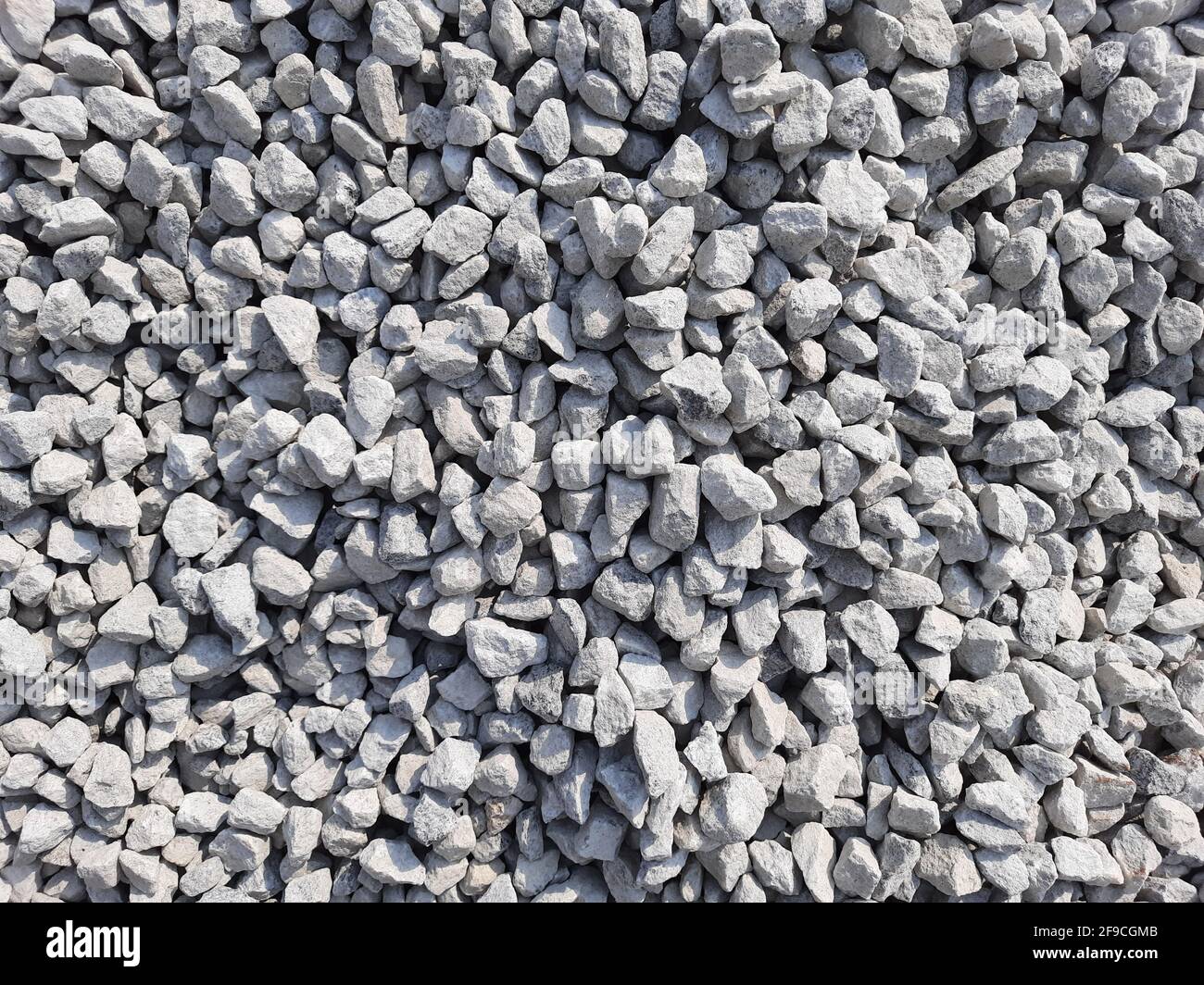 Closeup of a stack of crushed rough rubbles Stock Photo - Alamy