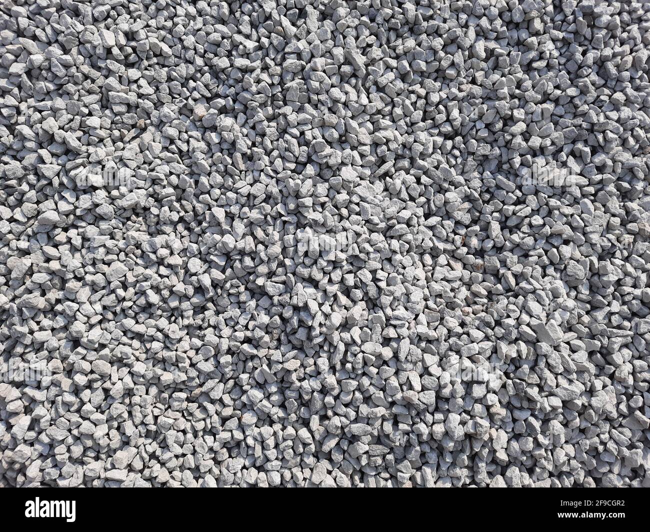 Texture of small crushed rubbles for construction Stock Photo - Alamy