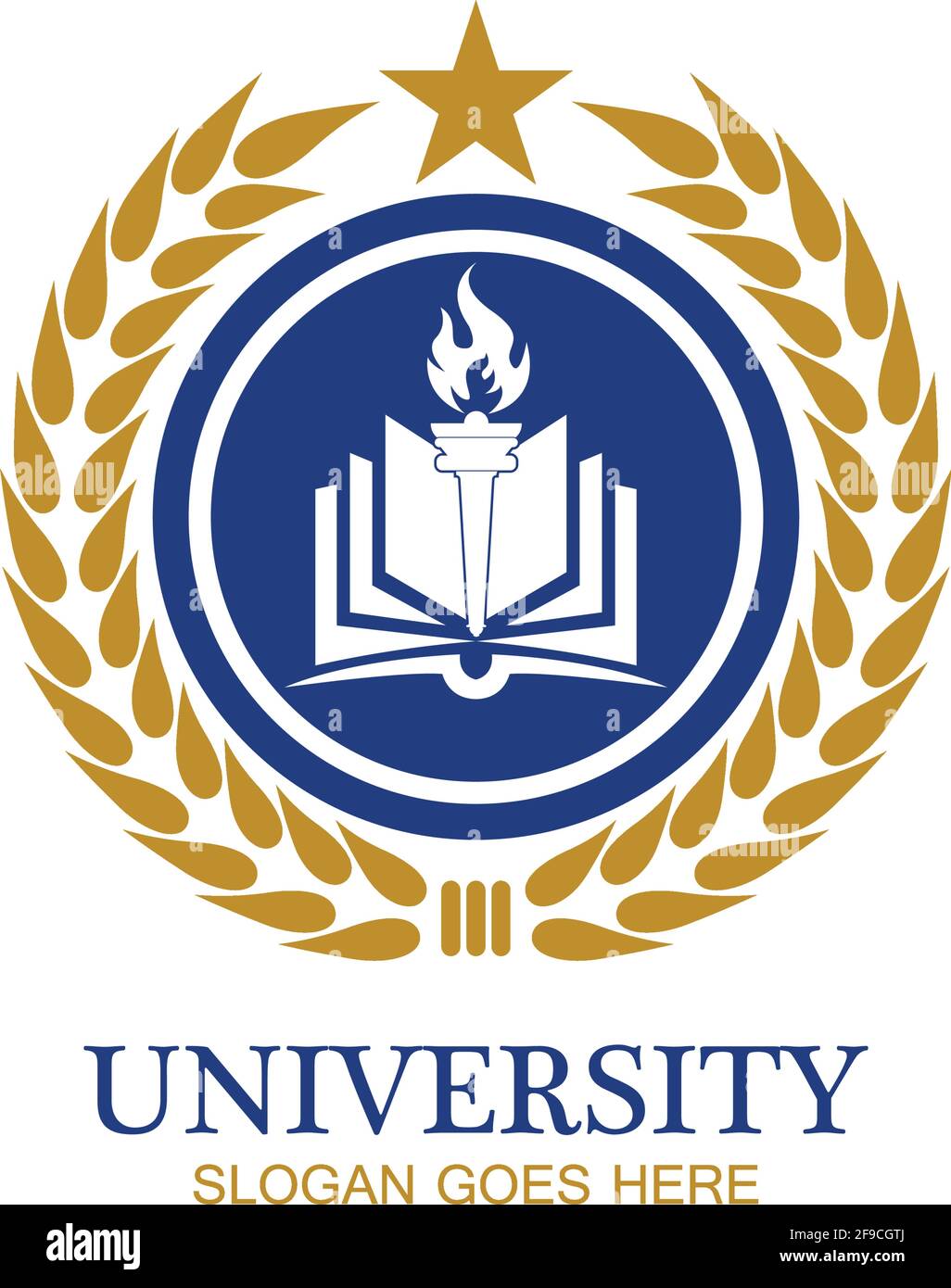 University, Academy, School and Course logo design template Stock ...