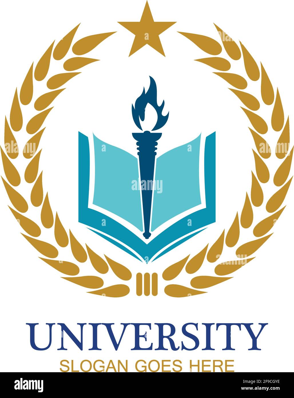 University, Academy, School and Course logo design template Stock ...