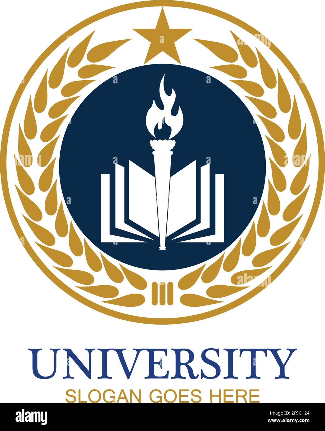 University, Academy, School and Course logo design template Stock ...