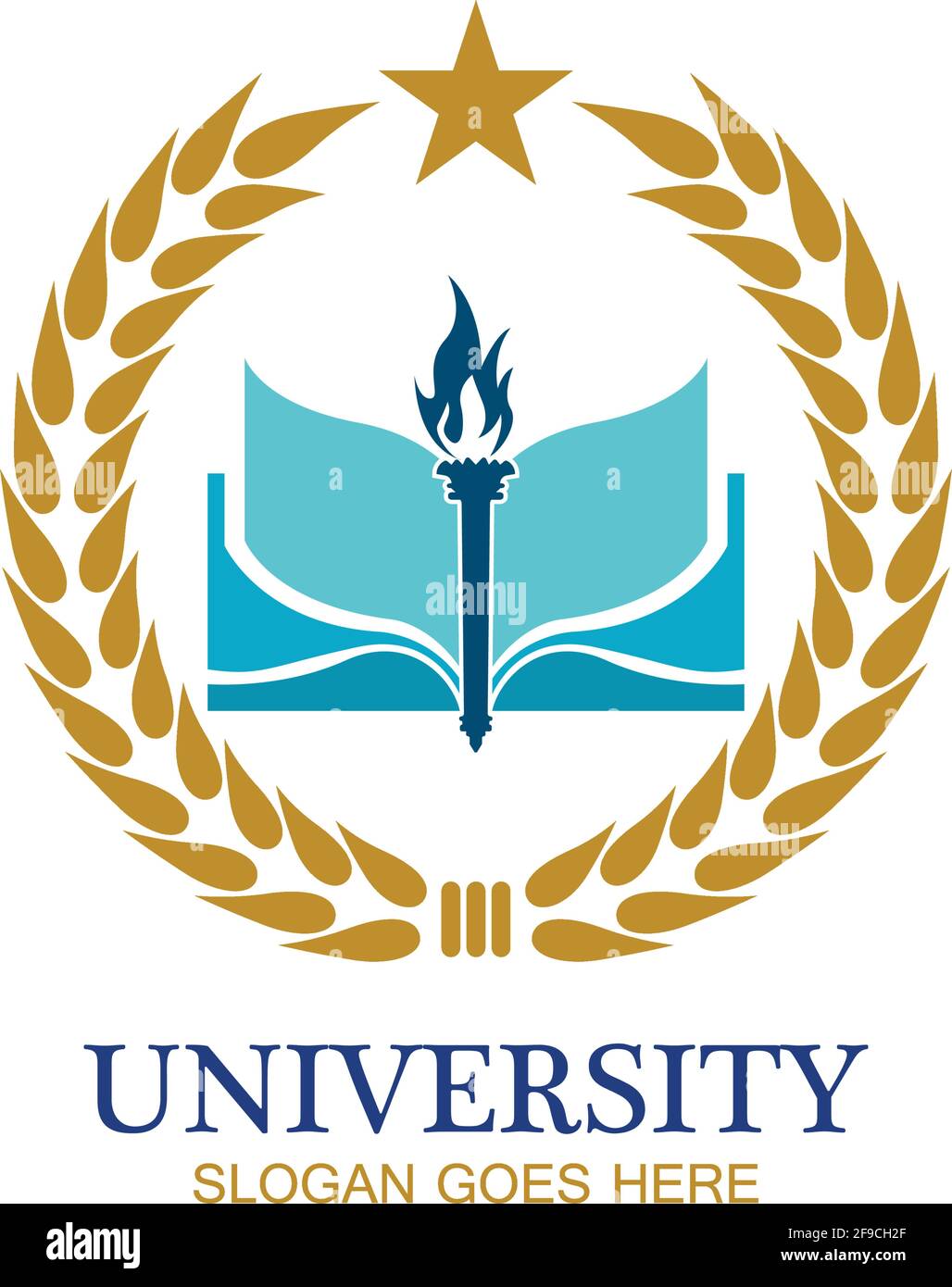 University, Academy, School and Course logo design template Stock ...