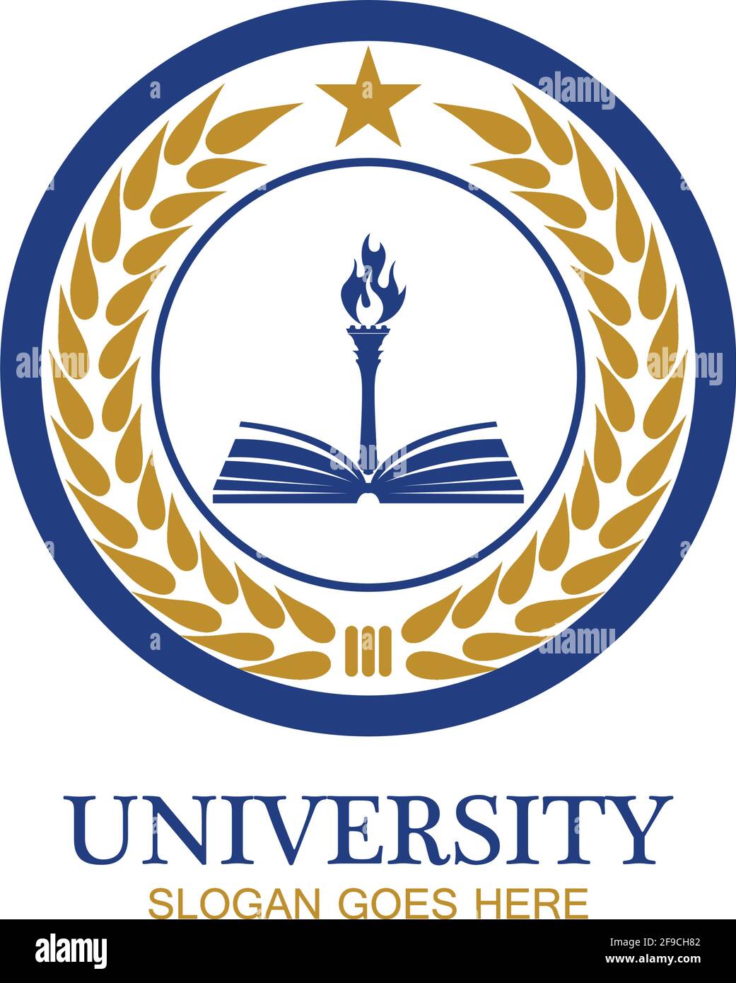 University, Academy, School and Course logo design template Stock ...