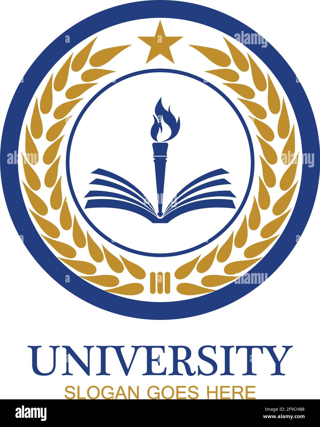 University, Academy, School and Course logo design template Stock ...