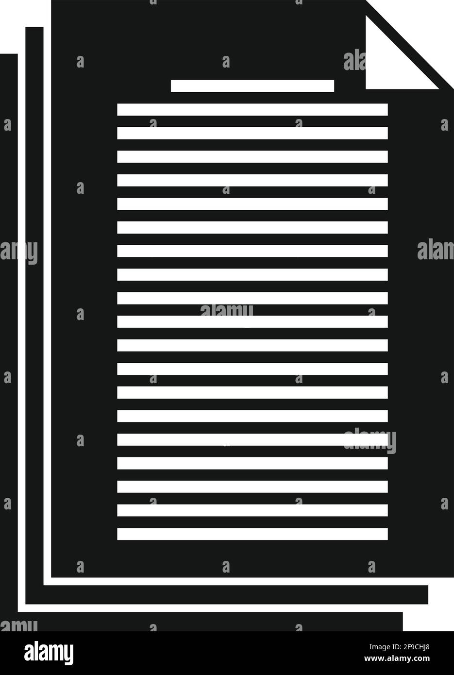 Old documents icon, simple style Stock Vector Image & Art - Alamy