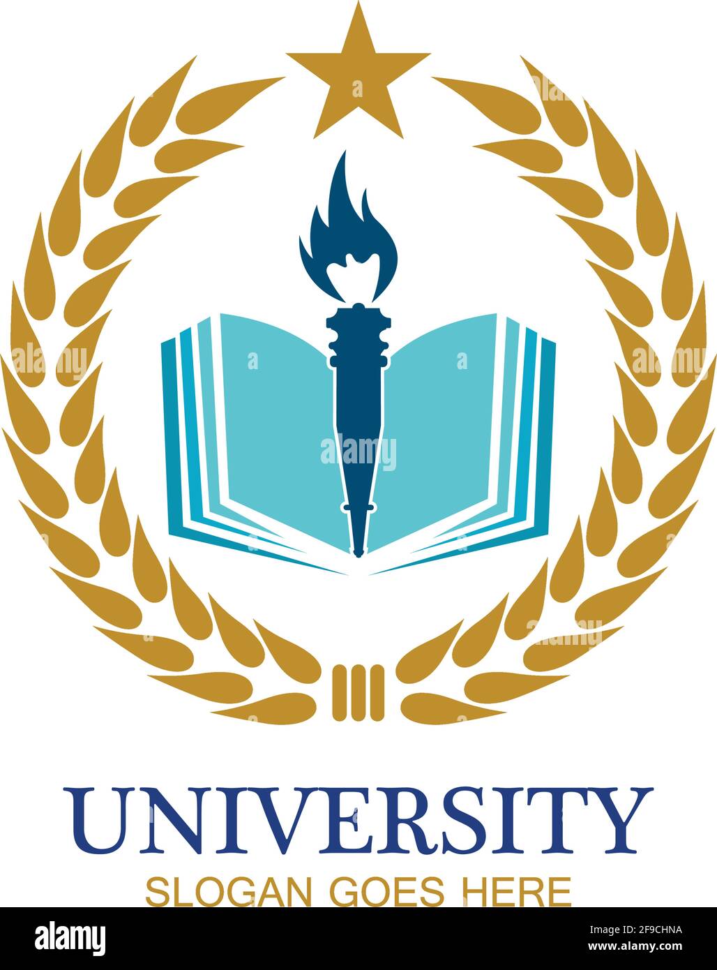 University, Academy, School and Course logo design template Stock ...