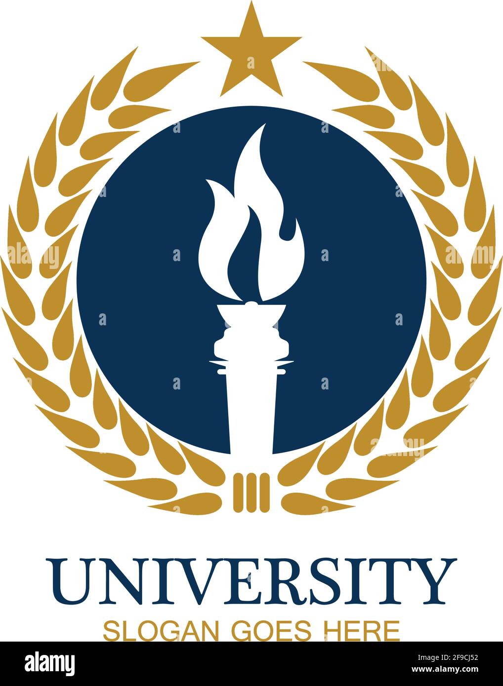 University, Academy, School and Course logo design template Stock ...