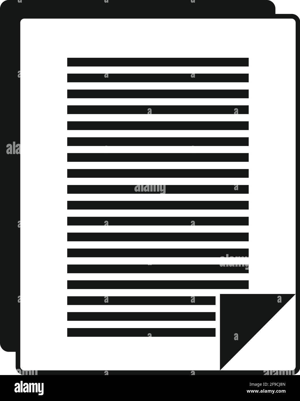 Business documents icon, simple style Stock Vector Image & Art - Alamy