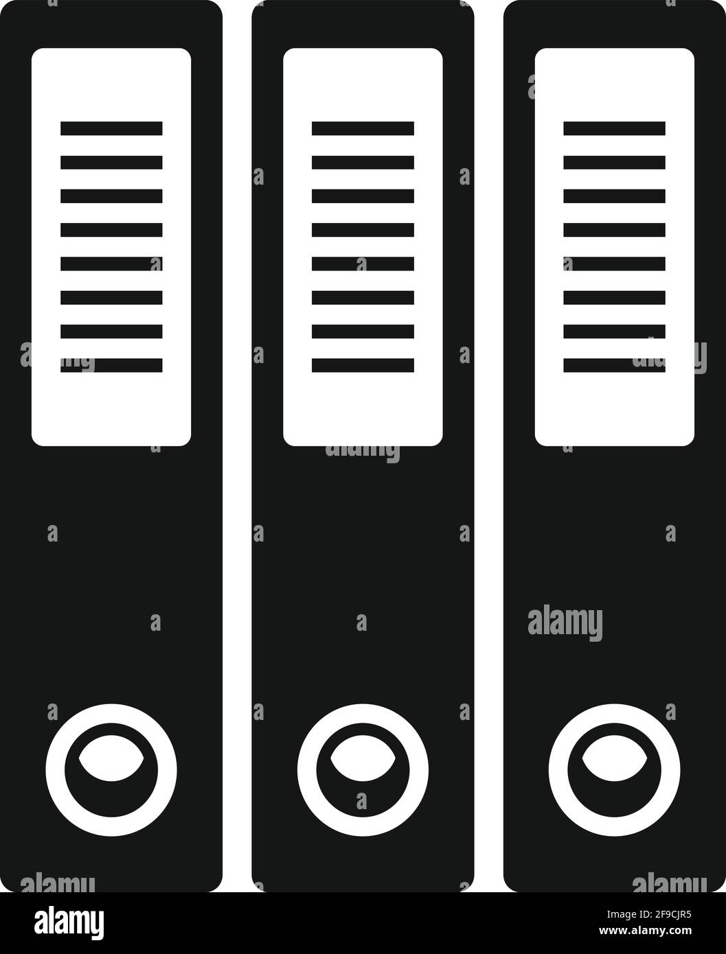 Plastic folders icon, simple style Stock Vector Image & Art - Alamy