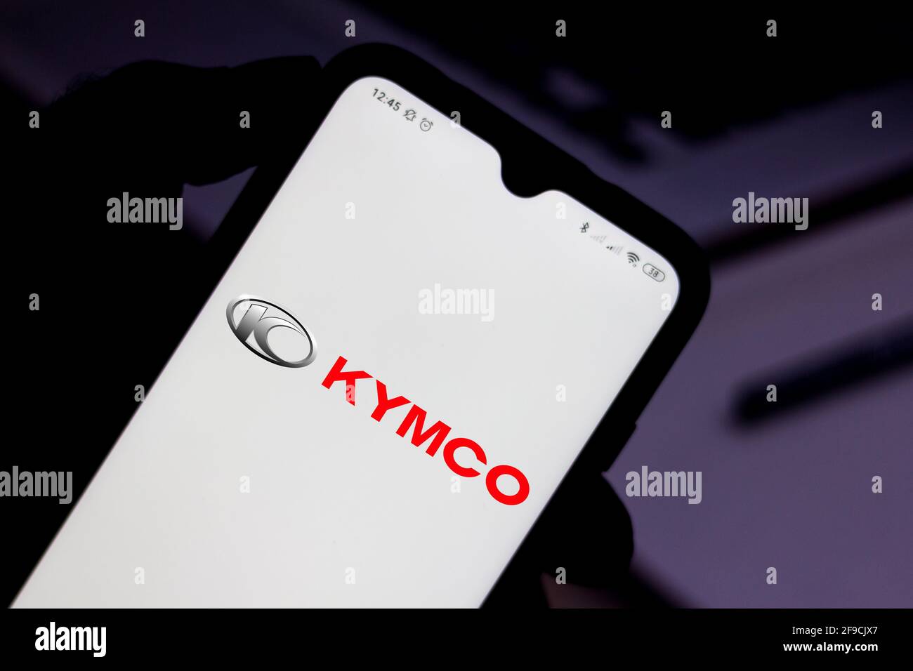Kymco logo hi-res stock photography and images - Alamy