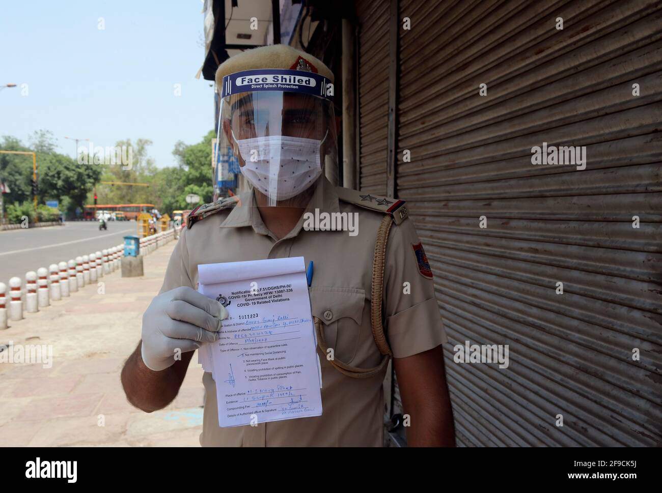 India police mask hi-res stock photography and images - Alamy