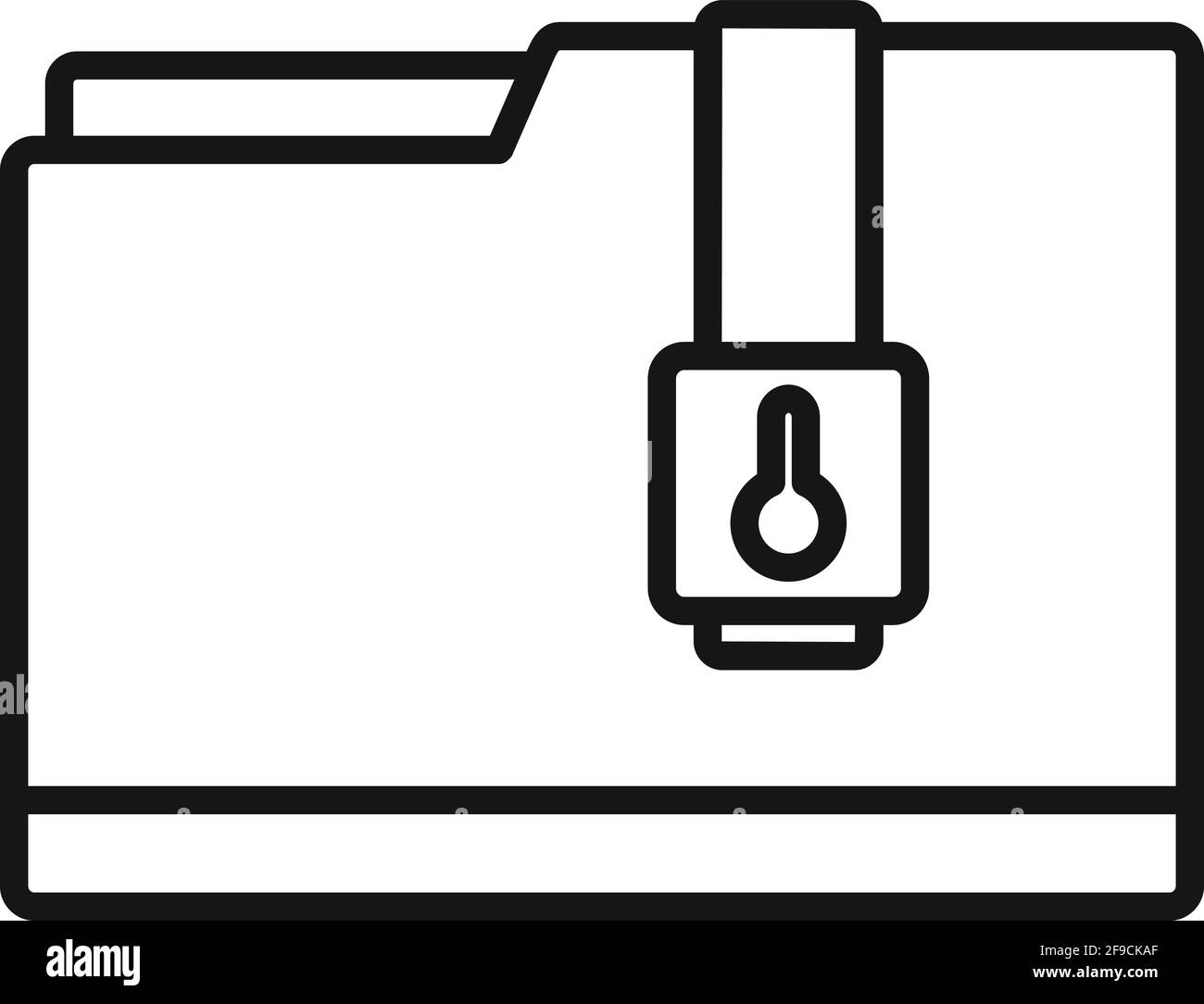 Storage documents icon outline hi-res stock photography and images - Alamy