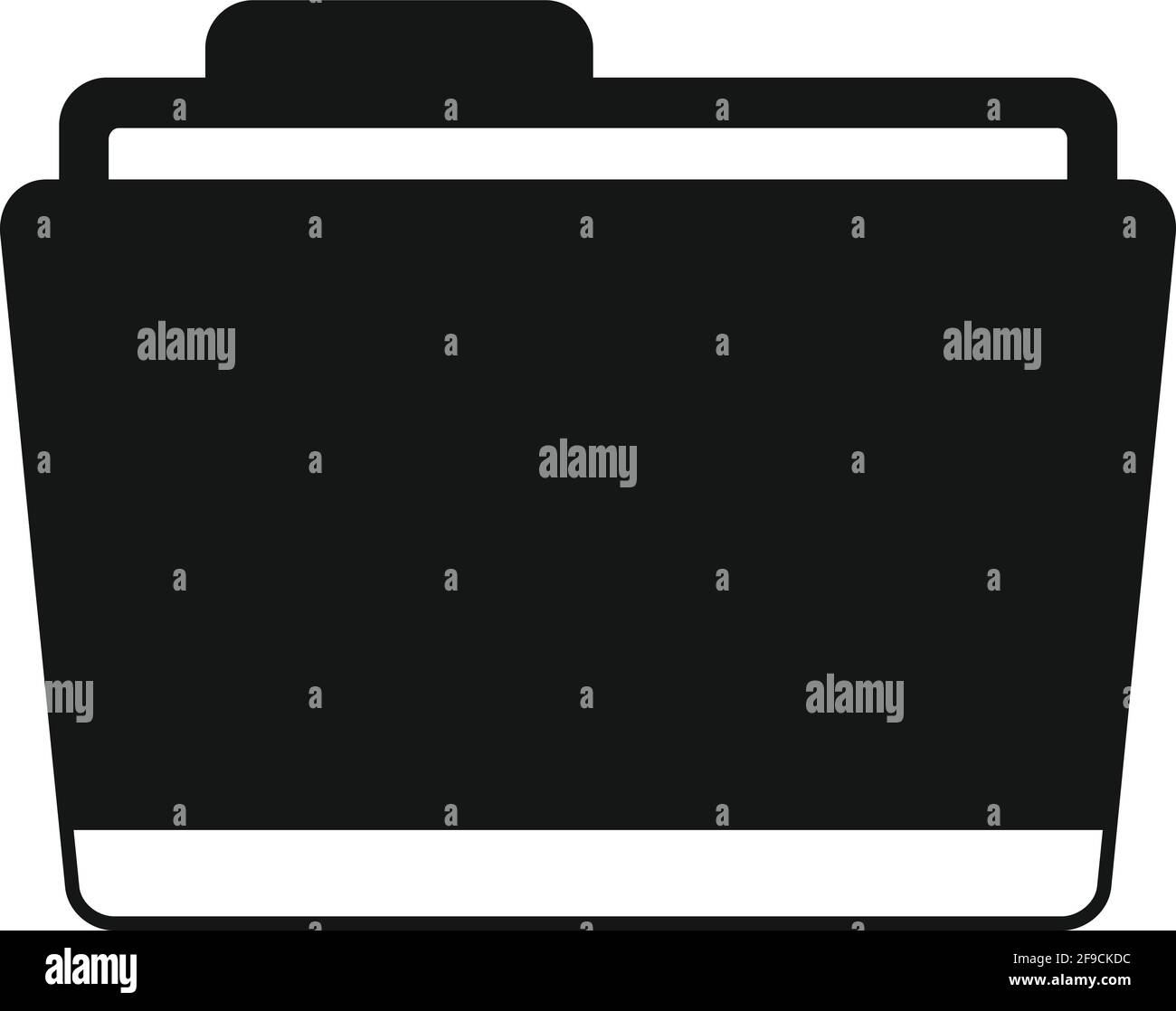 Flow folder icon, simple style Stock Vector Image & Art - Alamy