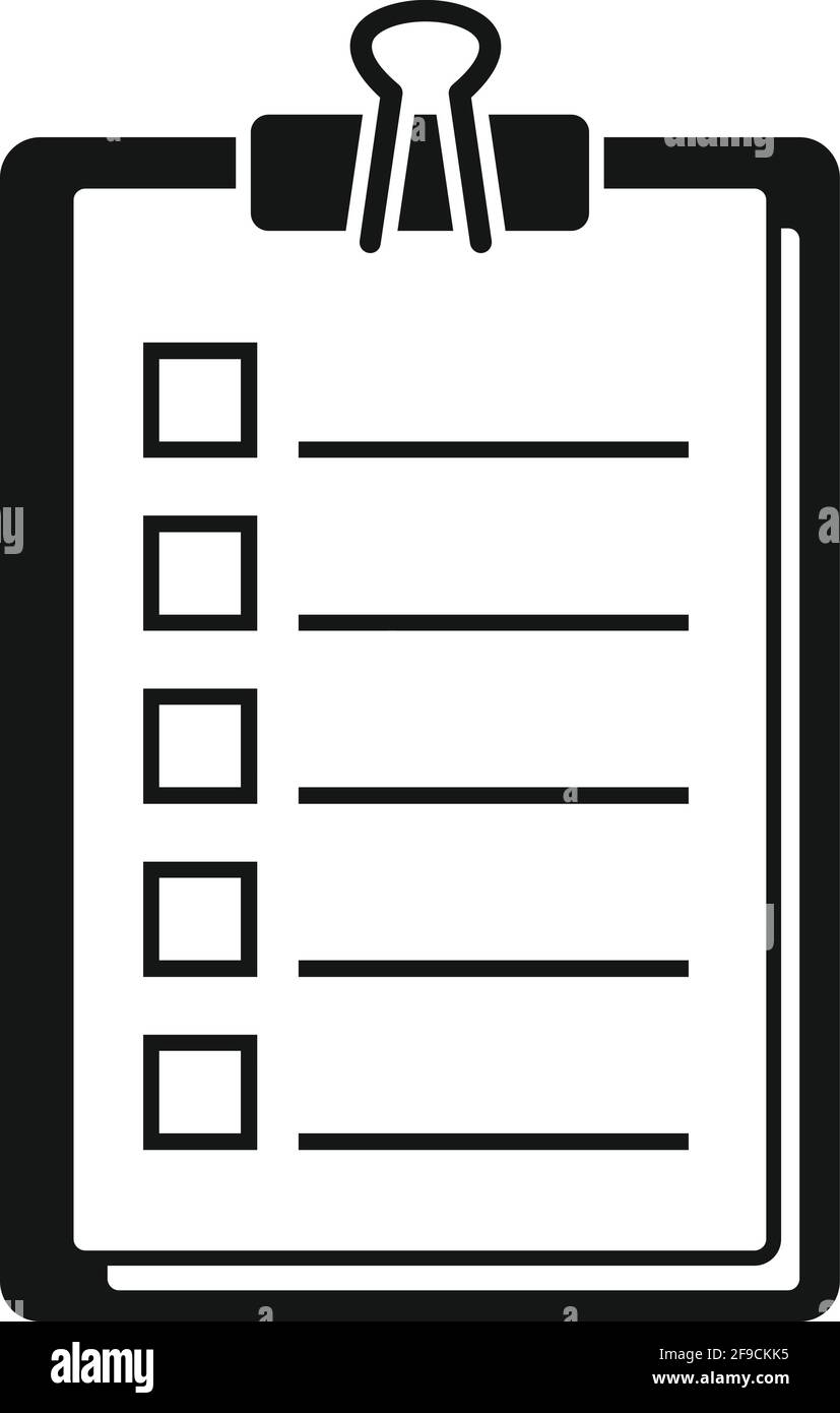 Todo list Black and White Stock Photos & Images - Alamy