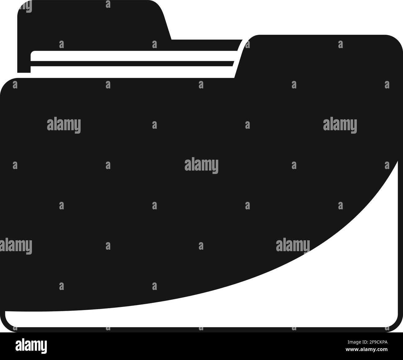 Work folder icon, simple style Stock Vector Image & Art - Alamy