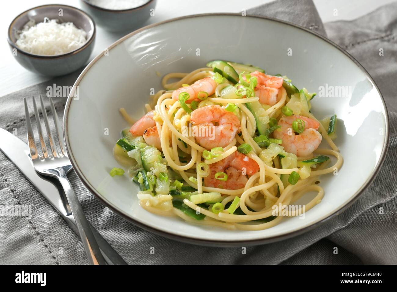 Spring onions parmesan plate hi-res stock photography and images - Alamy