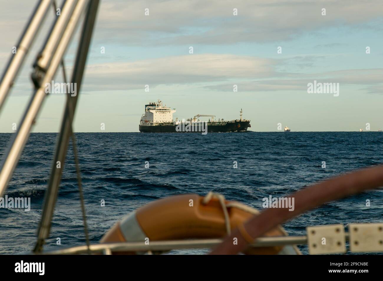 Maersk Nimbus ship crossing Strait of Gibraltar (IMO: 9724544) is a Oil ...