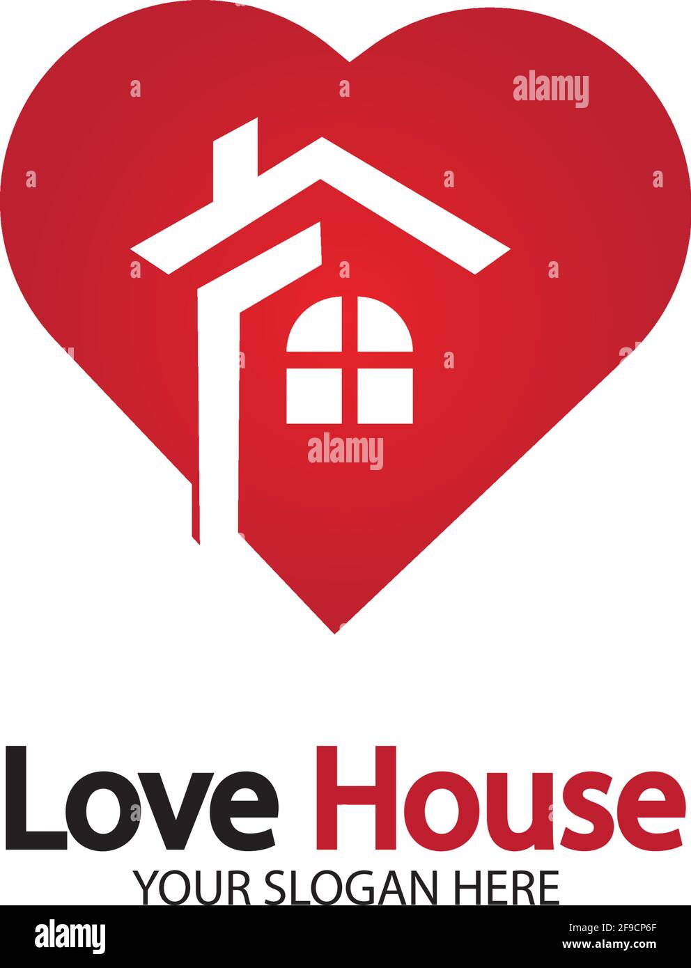Love Home Logo. Heart and House Icon Combination. Health and Care ...