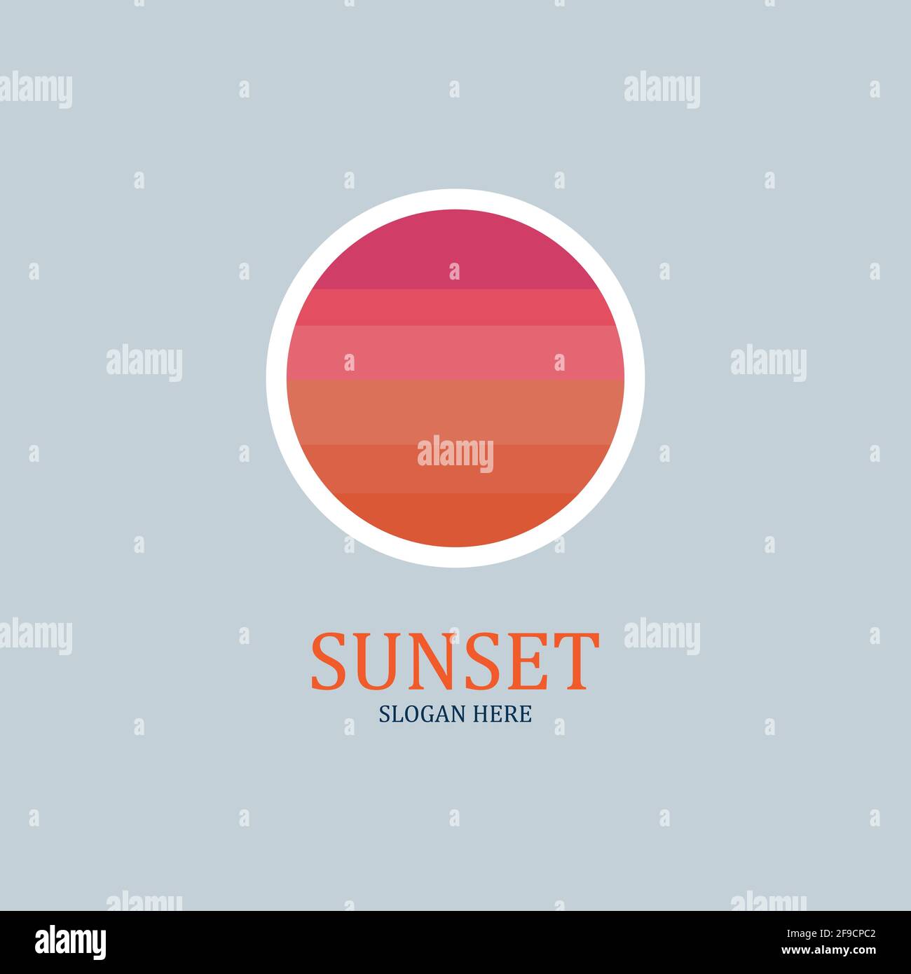 Group circle sunset Stock Vector Images - Alamy