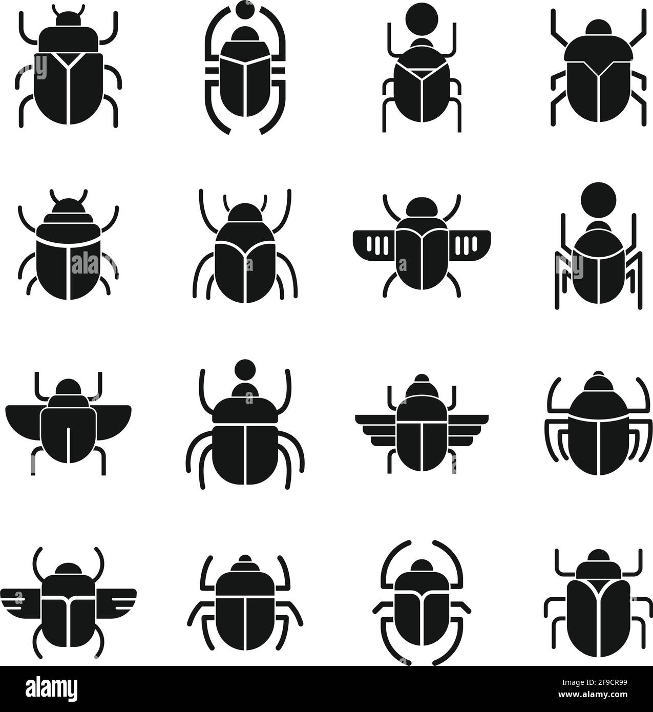 Simple Scarab Symbol