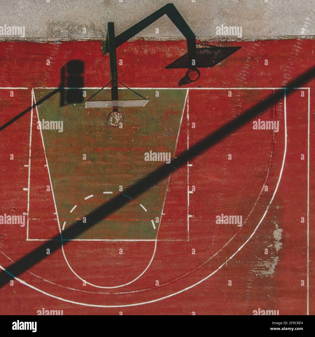 Aerial View Basketball Court High Resolution Stock Photography and ...