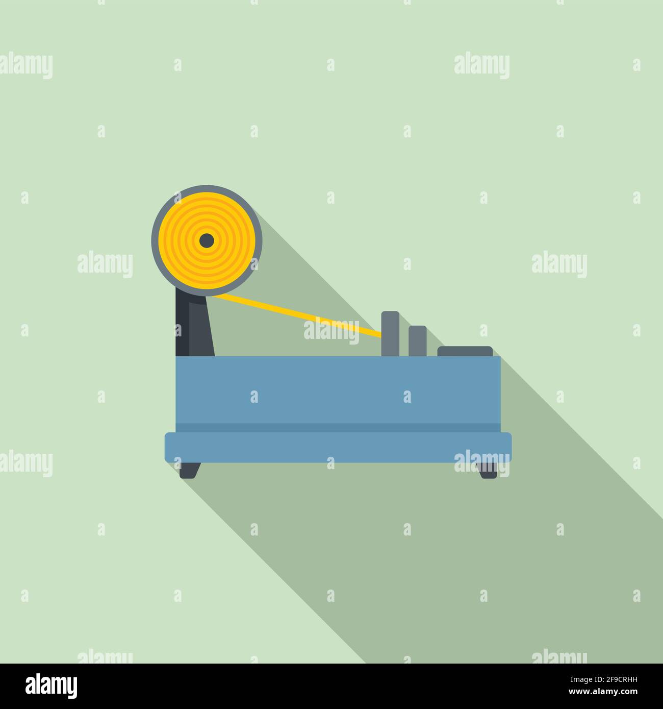 Sewing textile machine icon, flat style Stock Vector Image & Art - Alamy