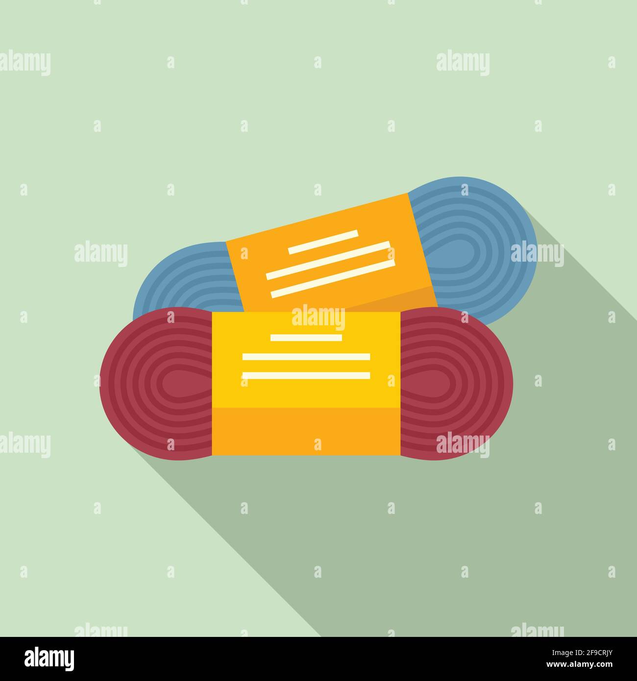 Sewing thread icon, flat style Stock Vector Image & Art - Alamy