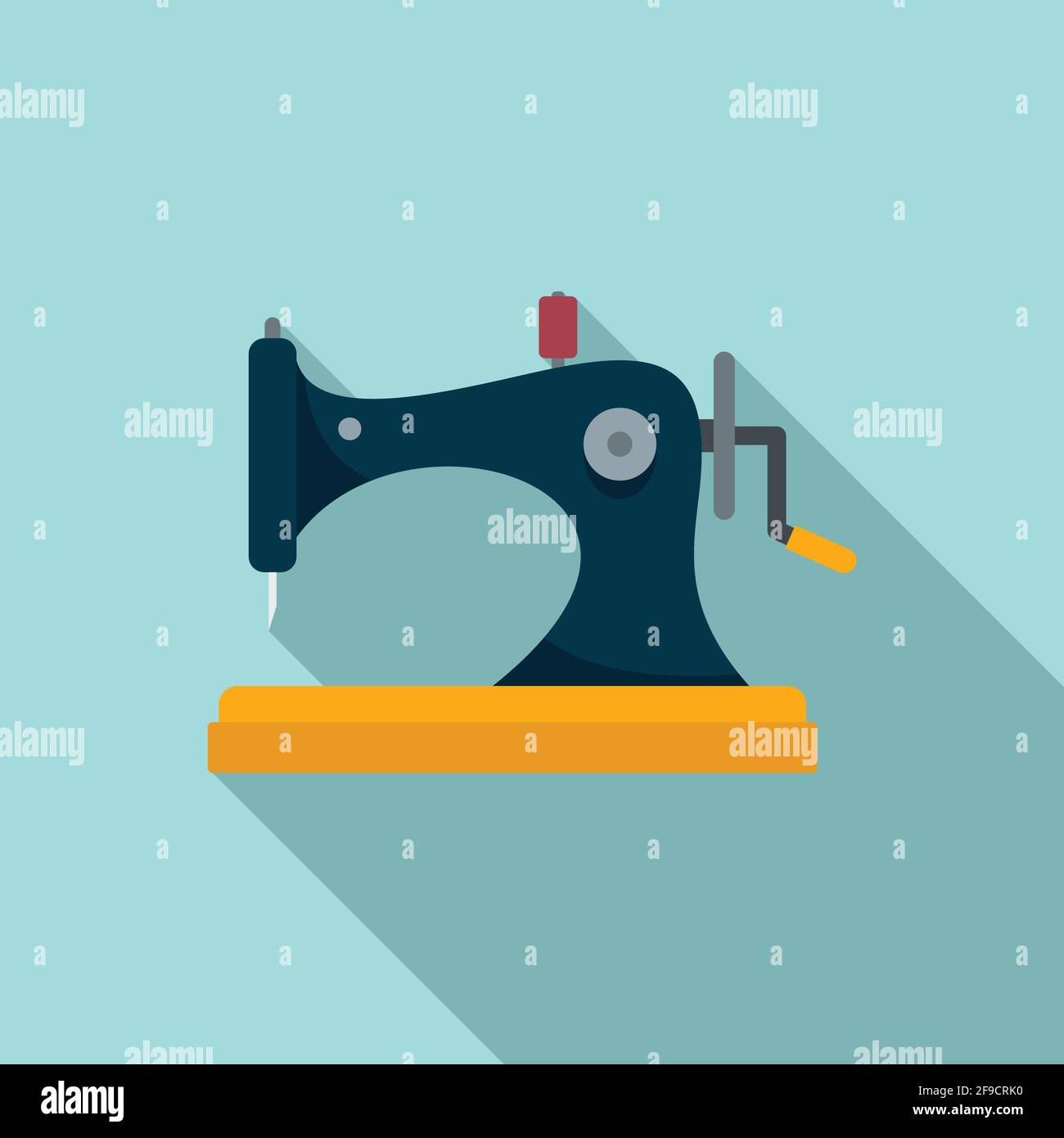 Sewing machine history Stock Vector Images - Alamy