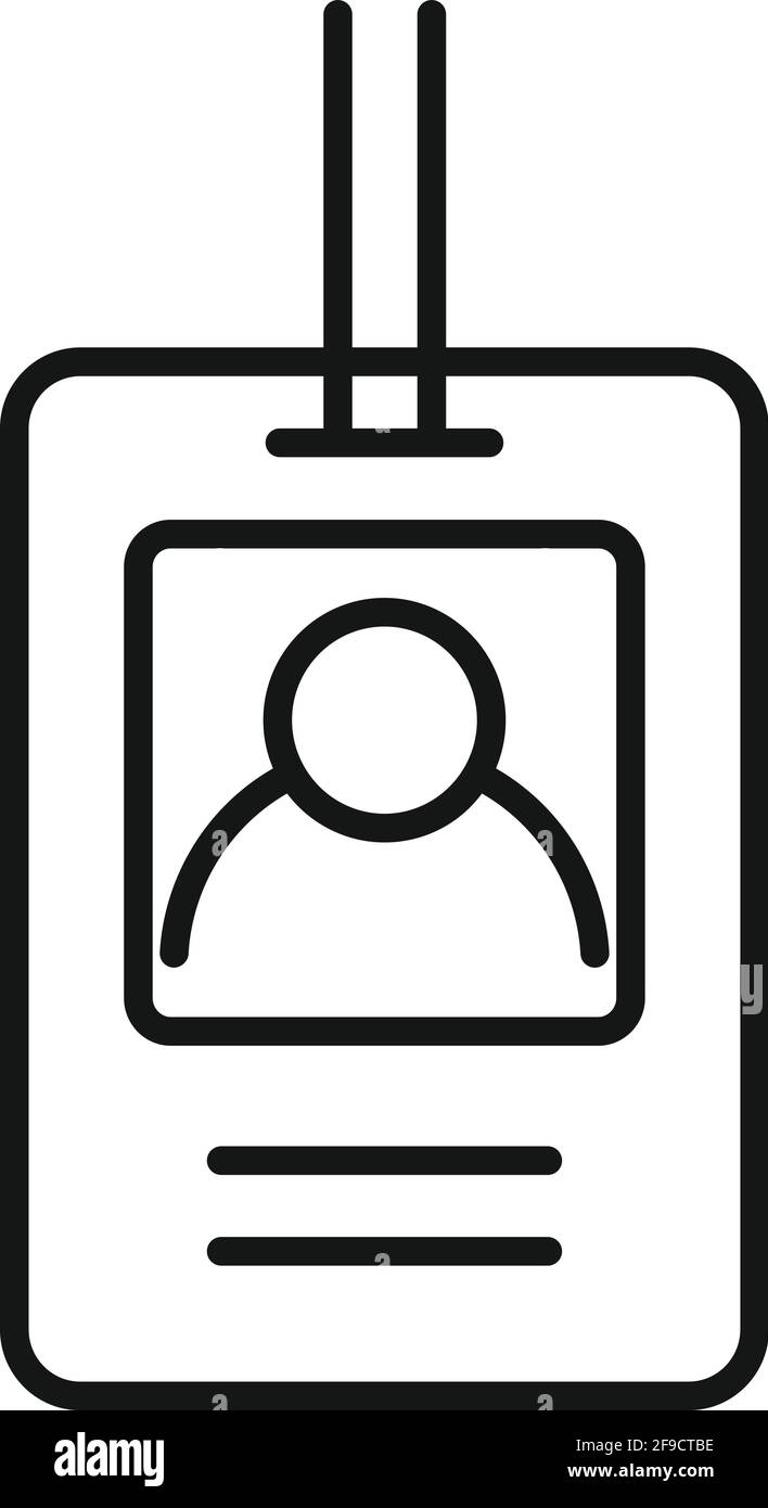 Inclusive education worker icon, outline style Stock Vector Image & Art ...