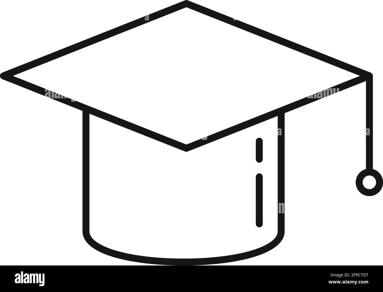 Inclusive graduation icon, outline style Stock Vector Image & Art - Alamy