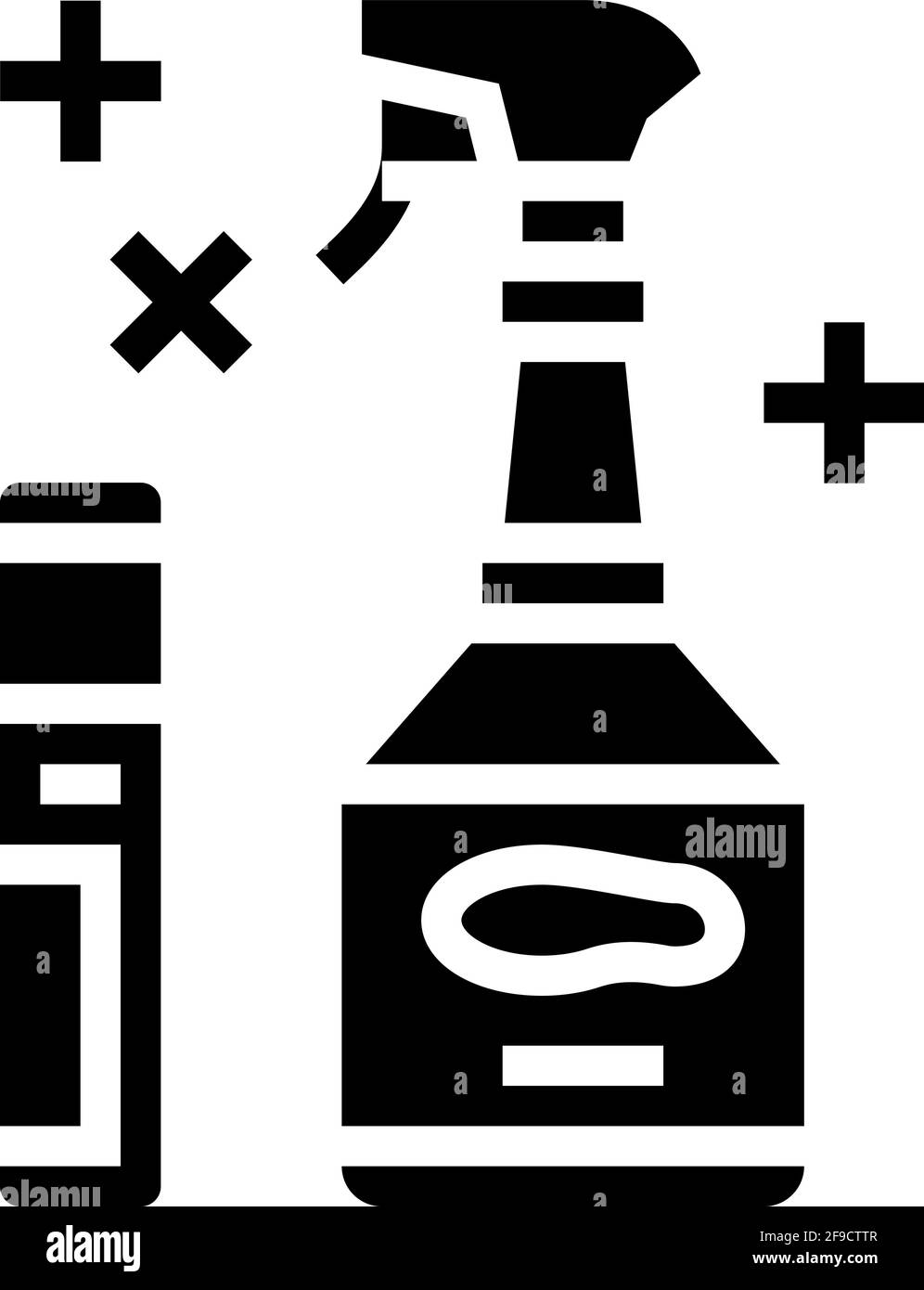 sole cleaner shoe care line icon vector illustration Stock Vector Image ...