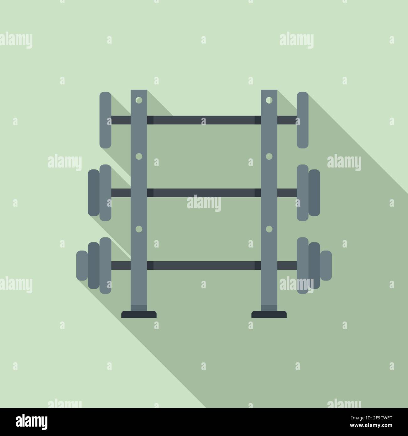 Squat rack Stock Vector Images - Alamy