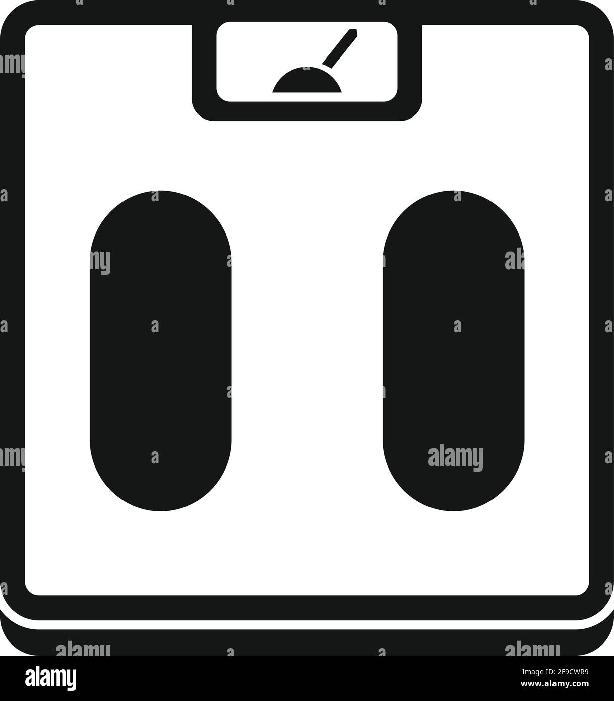 Gym scales icon, simple style Stock Vector Image & Art - Alamy