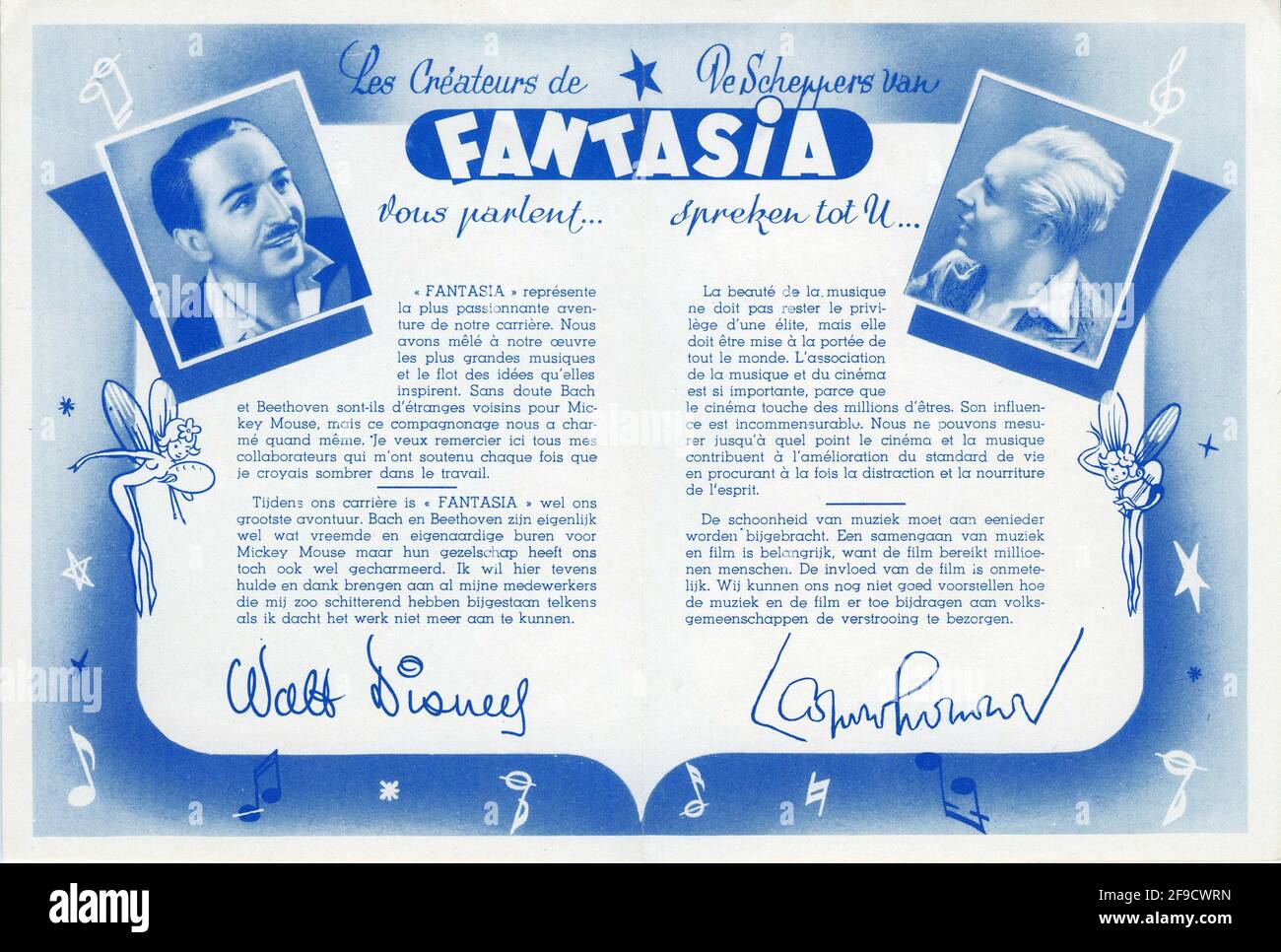 WALT DISNEY'S FANTASIA 1940 Leopold Stokowski and the Philadelphia ...