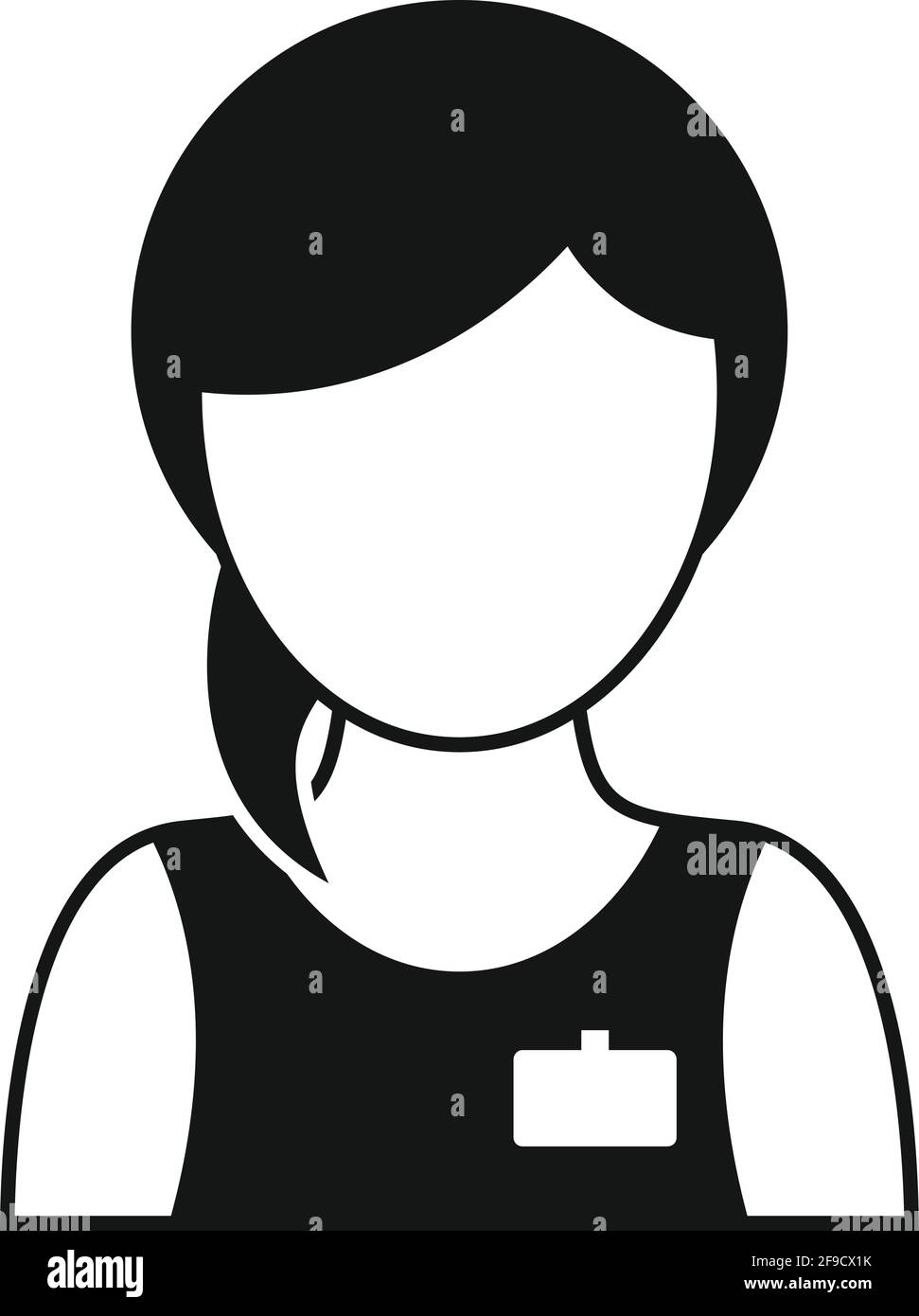 Woman personal trainer icon, simple style Stock Vector Image & Art - Alamy