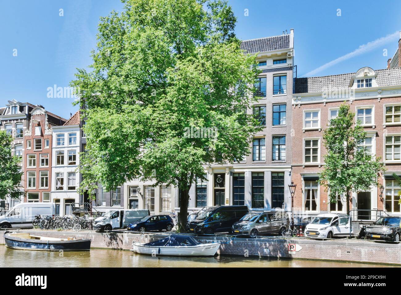 Residential area view Stock Photo - Alamy