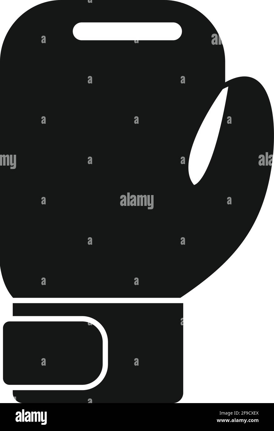 Boxing glove icon, simple style Stock Vector Image & Art - Alamy