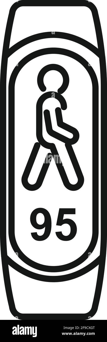 Fitness app bracelet Black and White Stock Photos & Images - Alamy